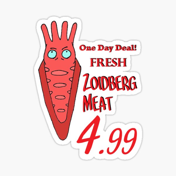 "Fresh Meat" Sticker by seanlar94 | Redbubble