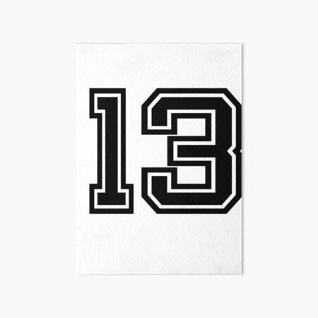 "13 Team Sports Number 13 - Thirteen Sport Shirt - Competition ...