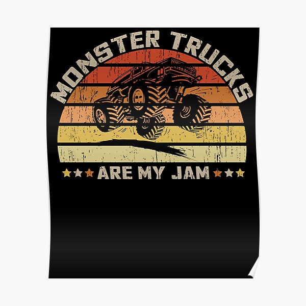 Monster Jam Posters | Redbubble