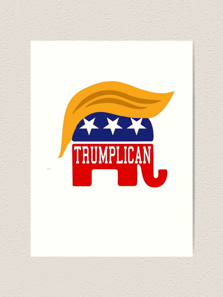 "TRUMPLICAN" Art Print by SwampfoxDesign | Redbubble