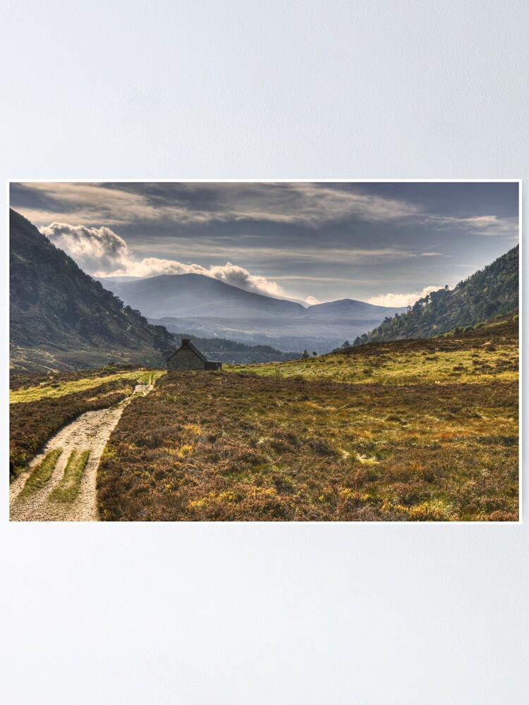 "The Ryvoan Pass and Bothy" Poster for Sale by VoluntaryRanger | Redbubble