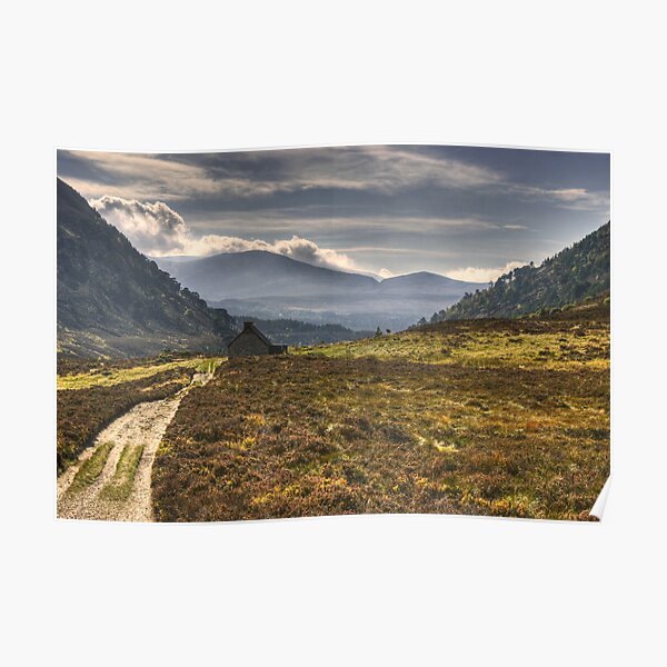 "The Ryvoan Pass and Bothy" Poster for Sale by VoluntaryRanger | Redbubble