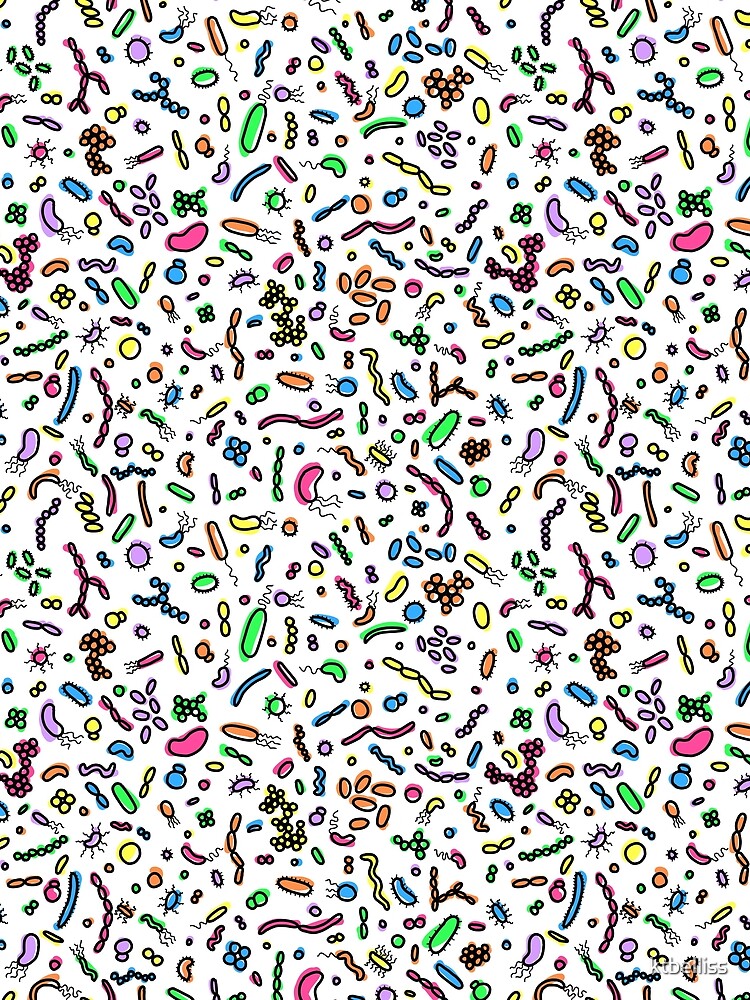 "Rainbow Microbe Party!" Sleeveless Top for Sale by ktbelliss | Redbubble