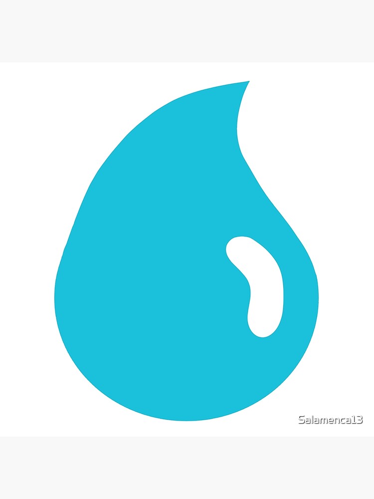 "Water Type Symbol" Art Print for Sale by Salamenca13 | Redbubble