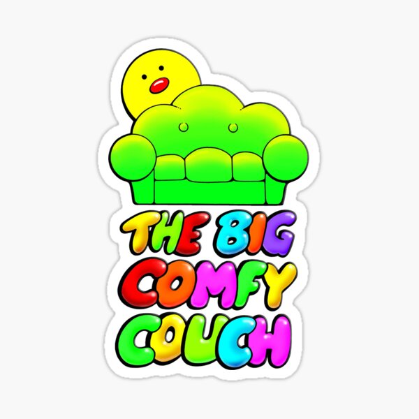 Big Comfy Couch Stickers | Redbubble