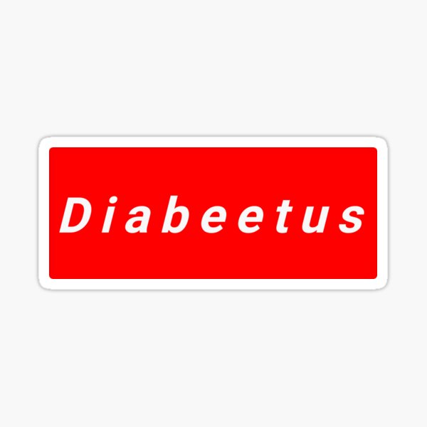 Diabeetus Stickers | Redbubble
