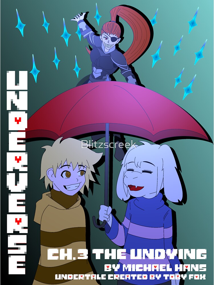 "Underverse Ch3 The Undyning" Sticker for Sale by Blitzscreek | Redbubble