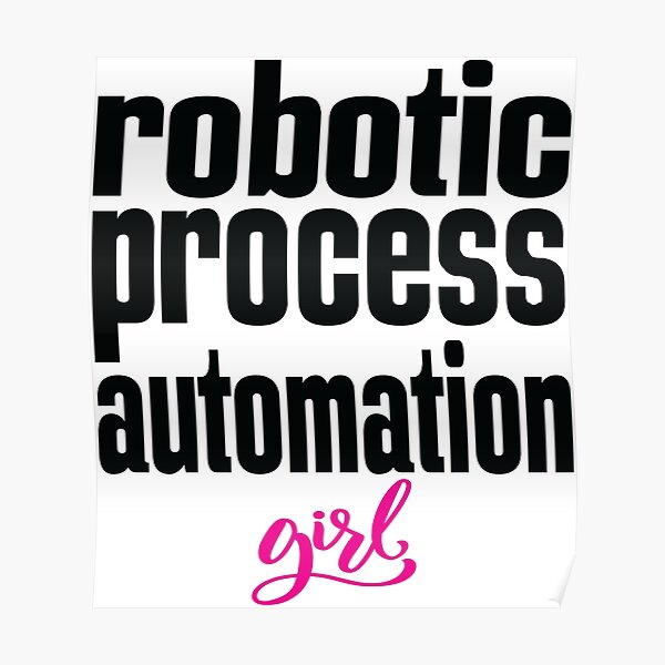 "Robotic Process Automation Girl Business Process Automation Technology ...