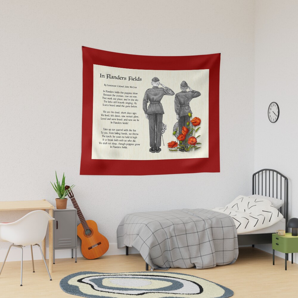 "In Flanders Fields, Poem, Cadets Saluting, Red Poppies, Veterans Day ...