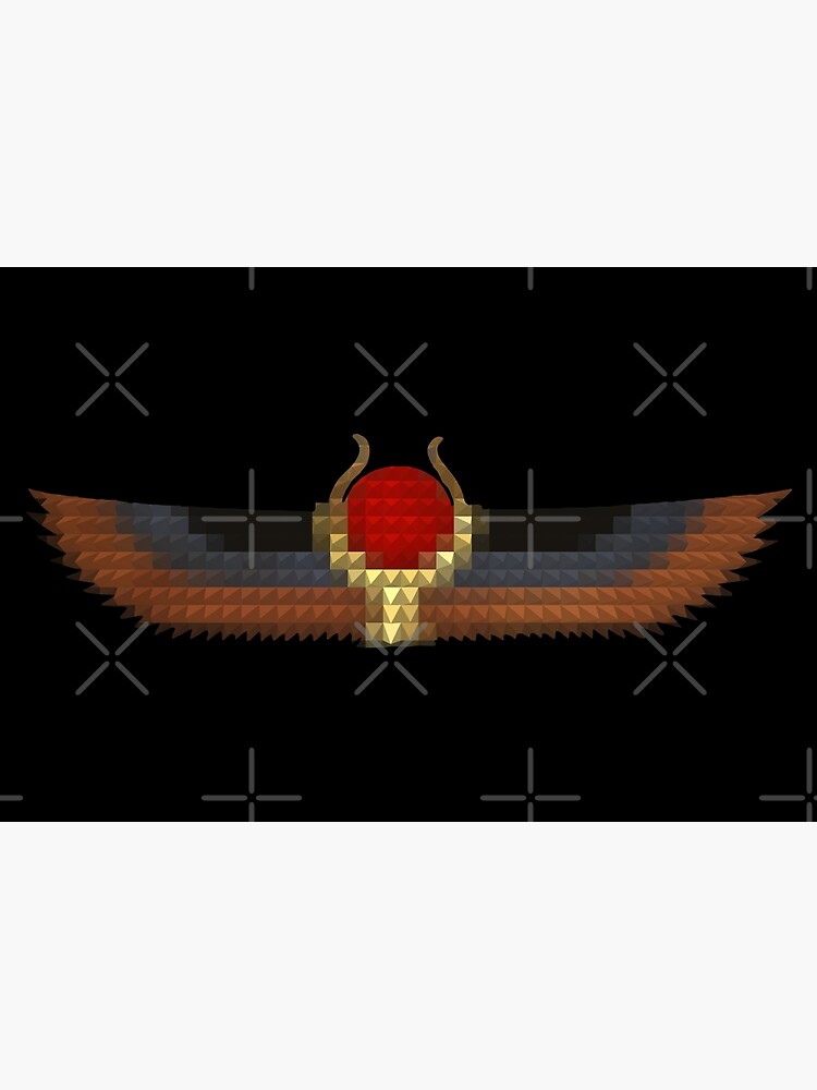 "Sumerian Sun Disc Design" Poster by Pikmi | Redbubble