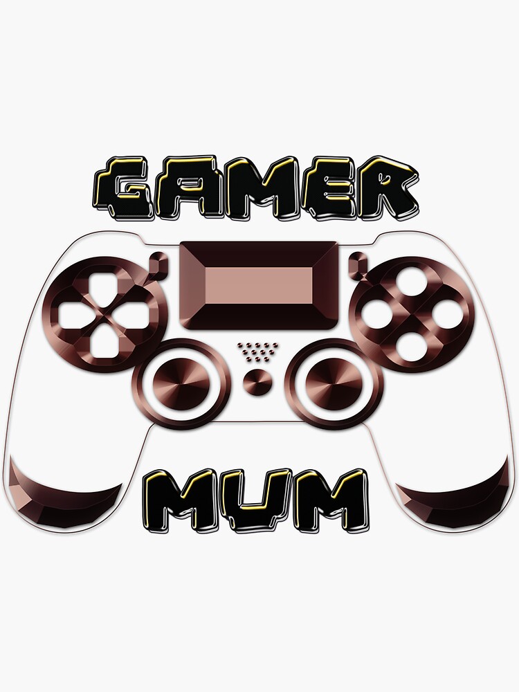 "Gamer Mum!" Sticker for Sale by Candi-Designs | Redbubble