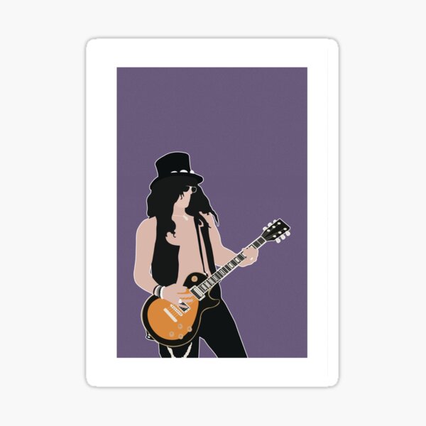 Guitar Slash Stickers | Redbubble