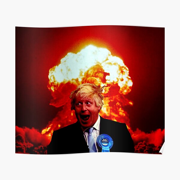 "Doom Boris Johnson" Poster for Sale by PolApo | Redbubble