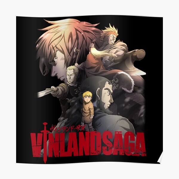 Póster «Logotipo de Vinland Saga» de lelol | Redbubble