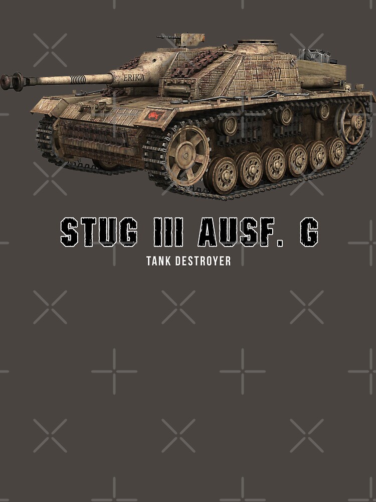 "STUG III AUSF. G GERMANY TANK DESTROYER" Classic T-Shirt for Sale by ...