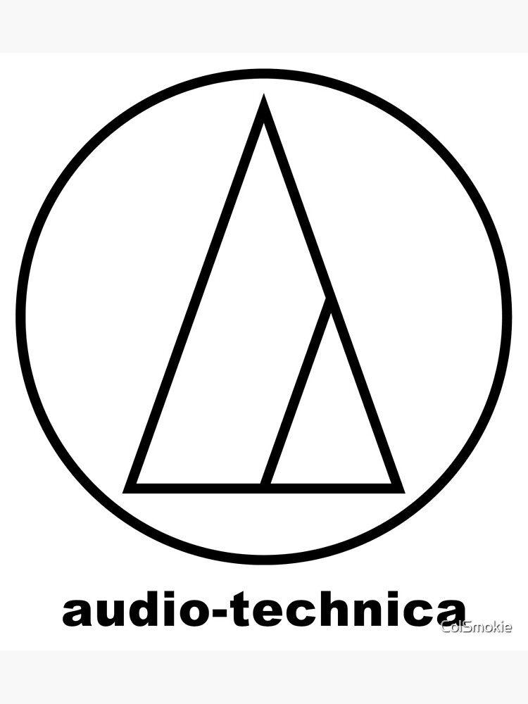 "audio-technica logo" Poster by ColSmokie | Redbubble