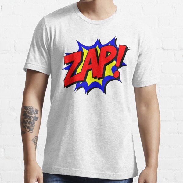 "ZAP! Comic Book Style" T-shirt for Sale by phandiltees | Redbubble ...