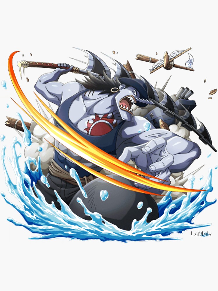 "ARLONG - ONE PIECE - STRONG LIKE ARLONG" Sticker for Sale by LaMelv ...