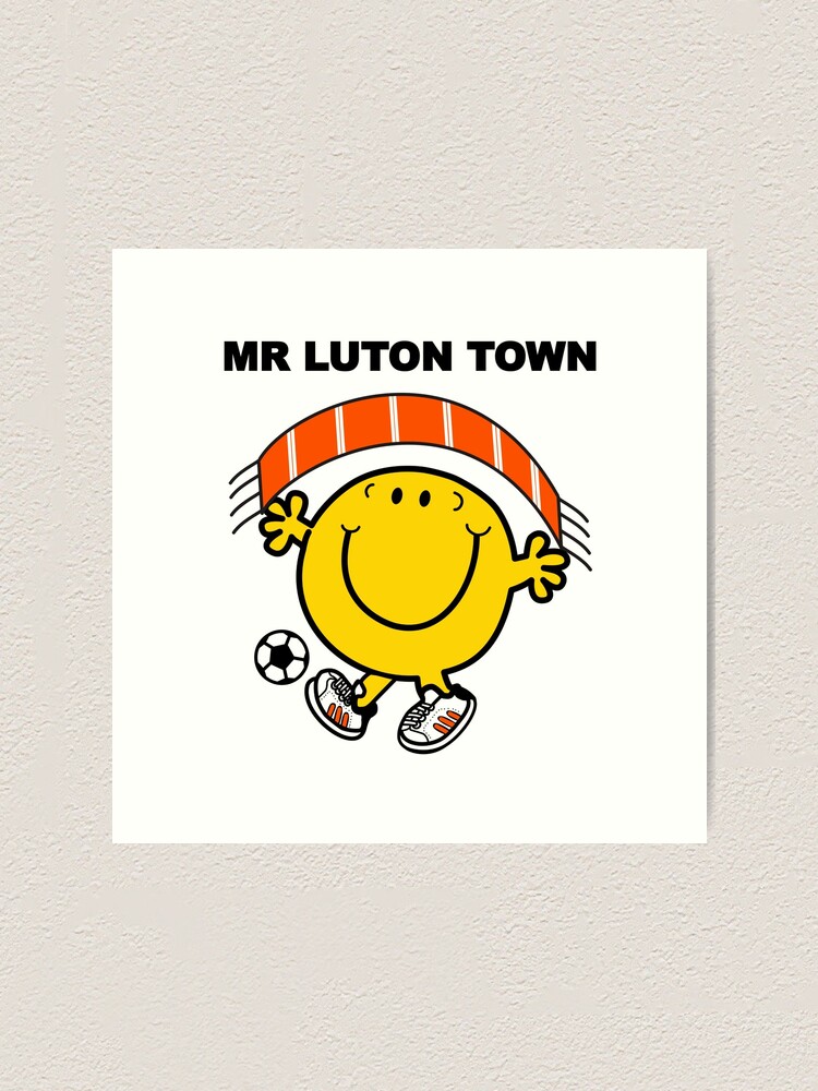 "Mr Luton Town" Art Print by JenLoAndFeeLo | Redbubble