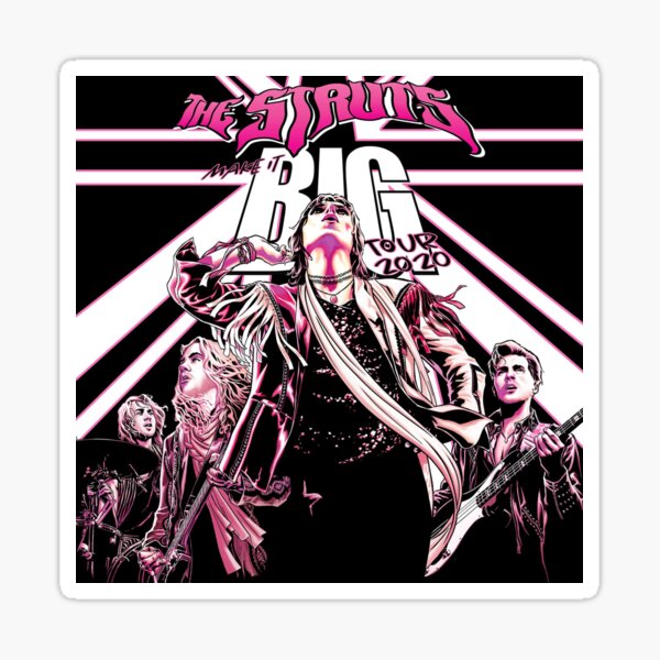 The Struts Stickers | Redbubble