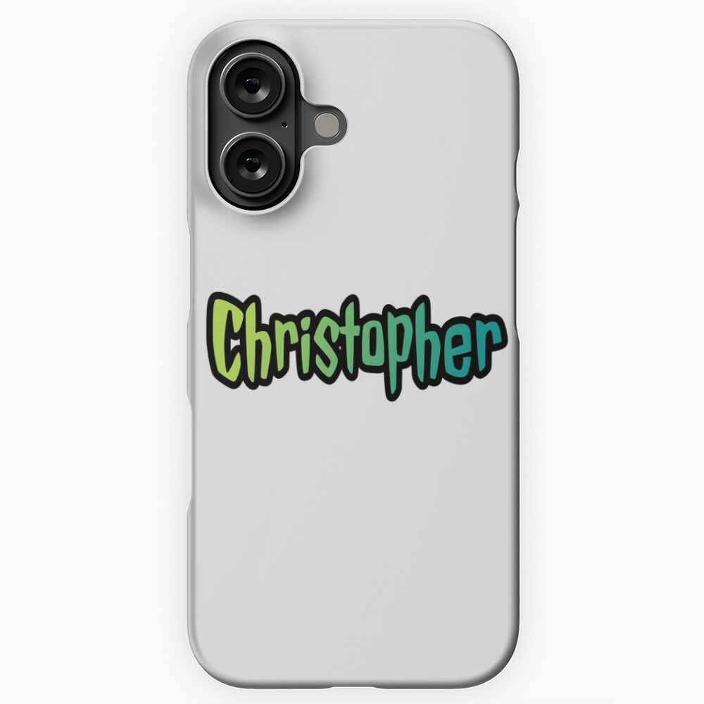 "Christopher" Sticker by Aliibnouhassan | Redbubble