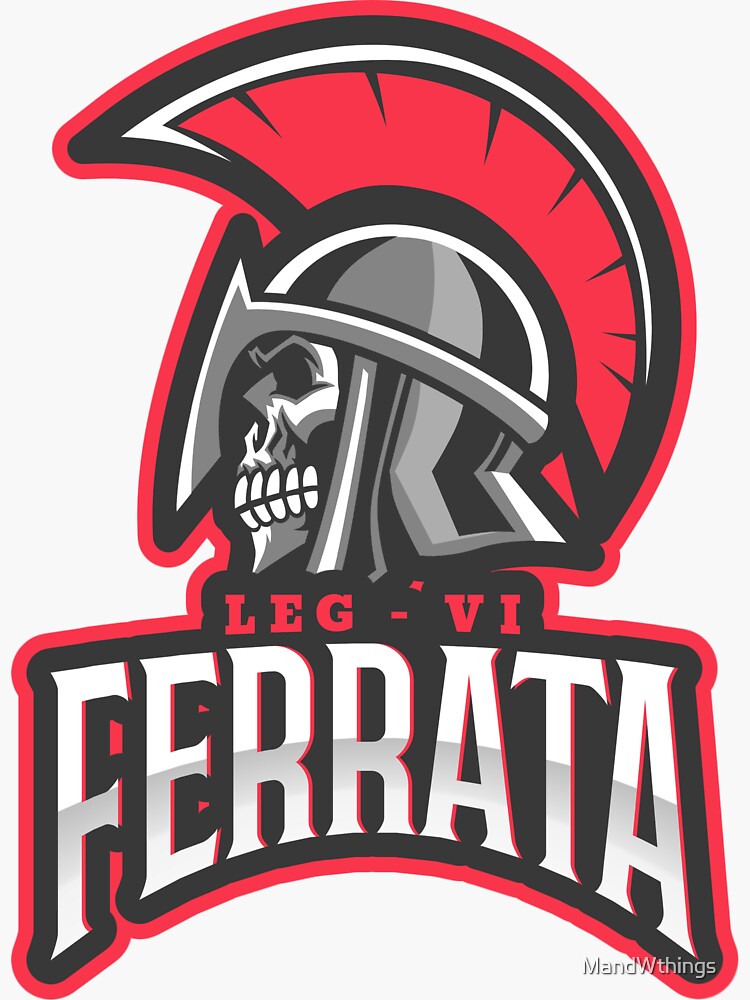"ROMAN LEGION - LEG VI FERRATA" Sticker for Sale by MandWthings | Redbubble
