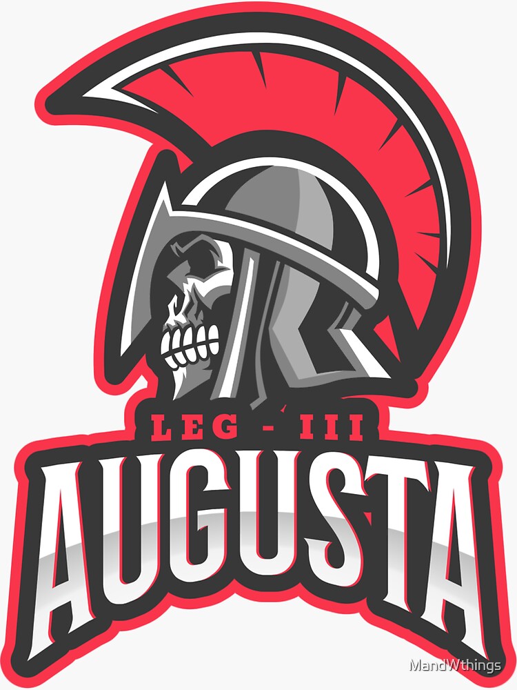 "ROMAN LEGION - LEG III AUGUSTA" Sticker for Sale by MandWthings ...