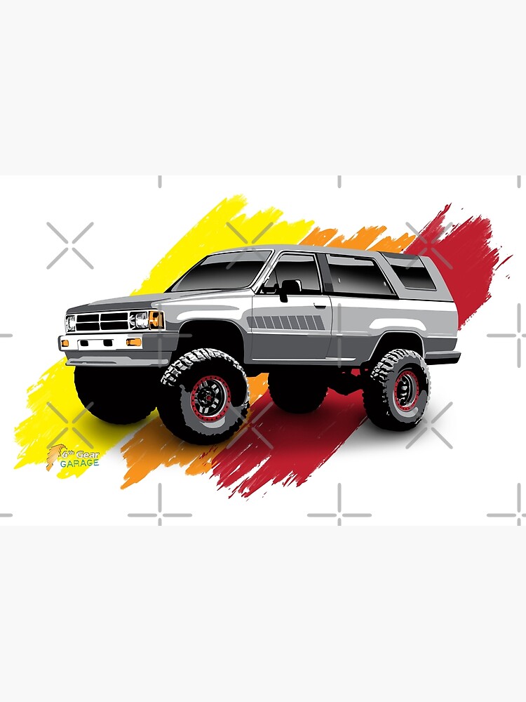 "Toyota 4Runner 1985" Poster for Sale by 6thGear | Redbubble