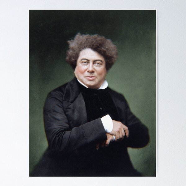 "Alexandre Dumas" Poster for Sale by Richard White | Redbubble