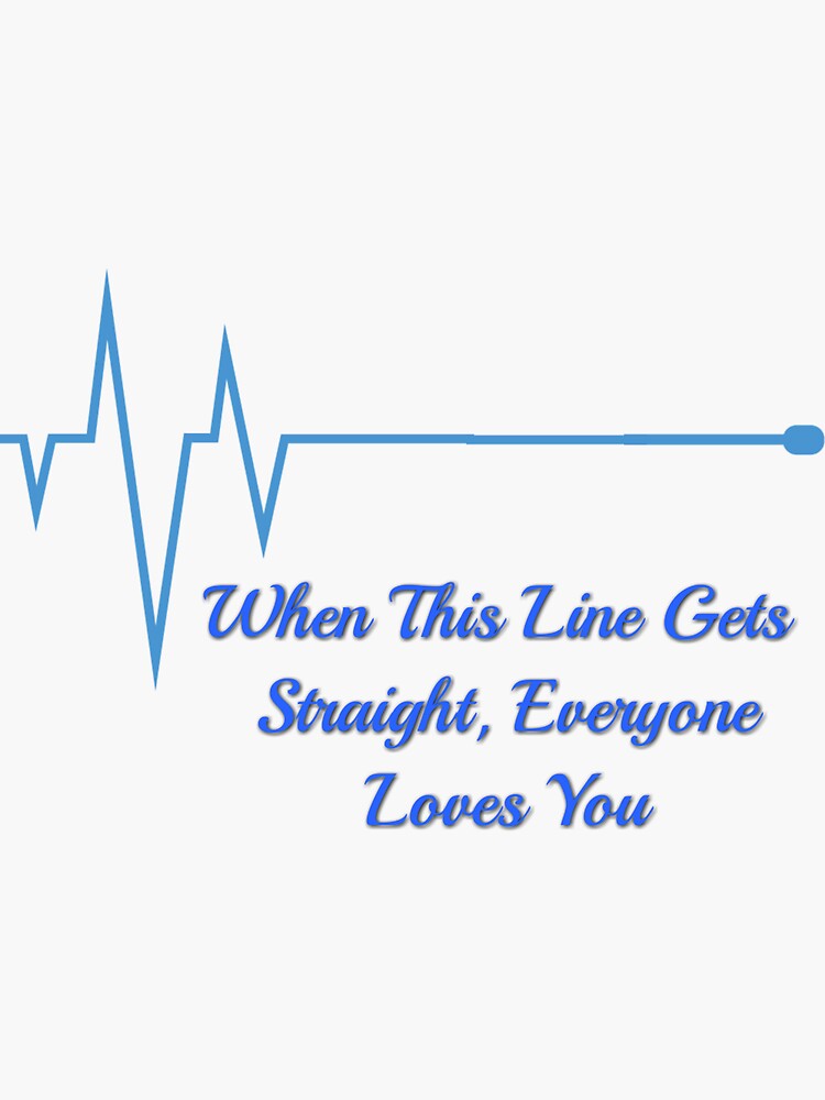 Pegatina «Diseño del latido del corazón» de zoyab | Redbubble