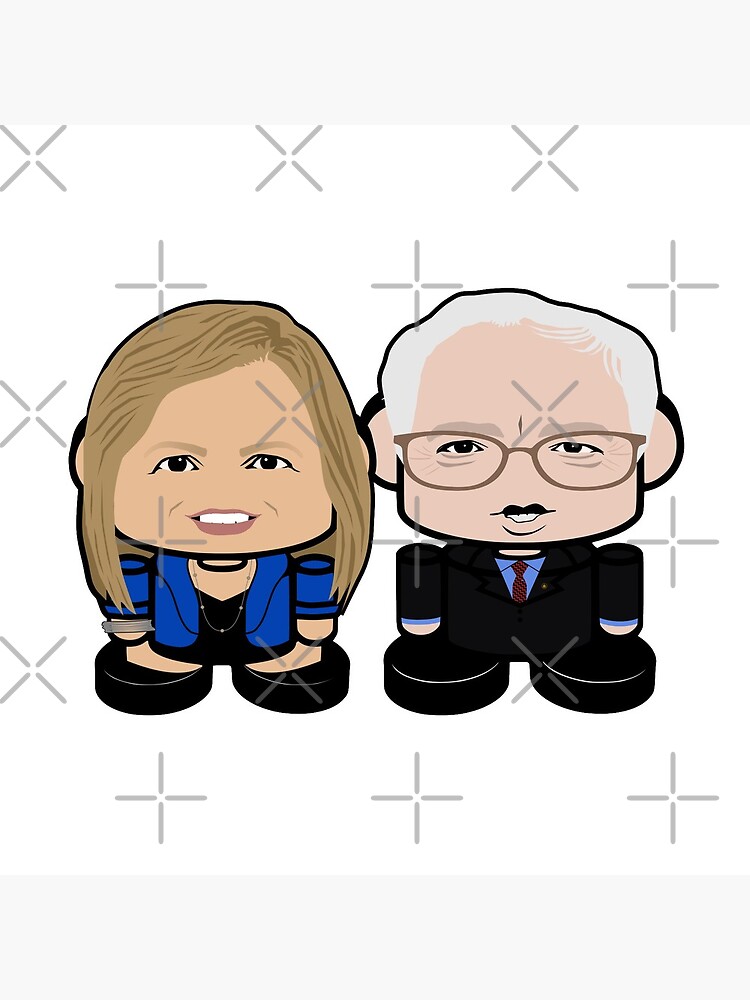 "Mr. & Mrs. Bernie'bot: Größer zusammen Politico'bot Spielzeugroboter ...
