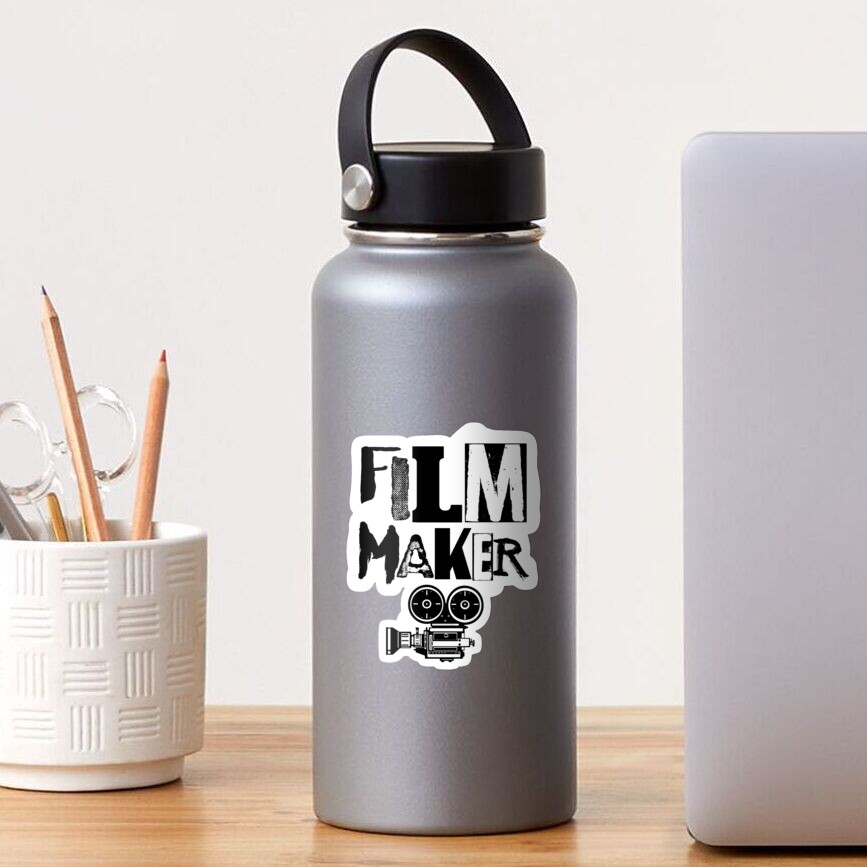 "Filmmaker" Sticker for Sale by klawncloth | Redbubble