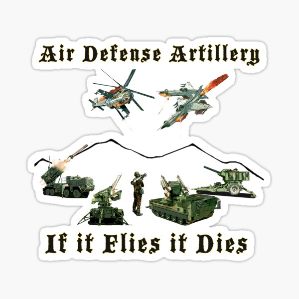 "Air Defense Artillery " Sticker for Sale by woodaddy3 | Redbubble