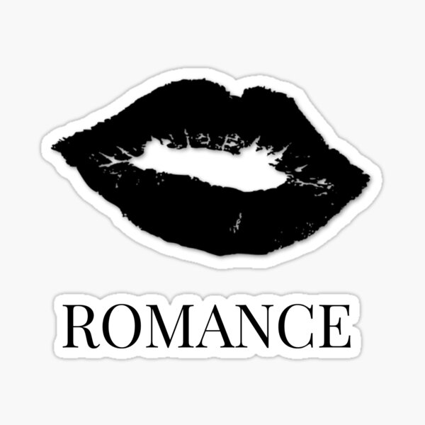 "Black Lips" Sticker for Sale by feather-pop | Redbubble