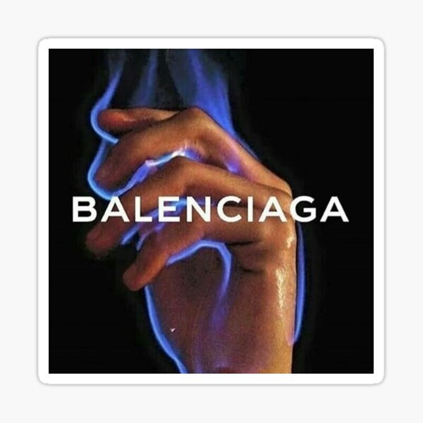 Balenciaga Stickers | Redbubble