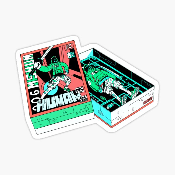 "Robot Gundam Model Collectible Toy Fighter Kit" Sticker for Sale by ...