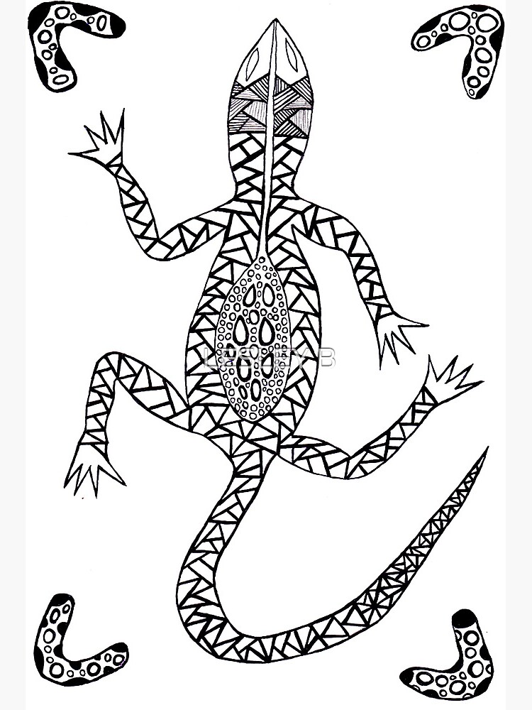 "Goanna ..." Art Print for Sale by LesleyButler | Redbubble