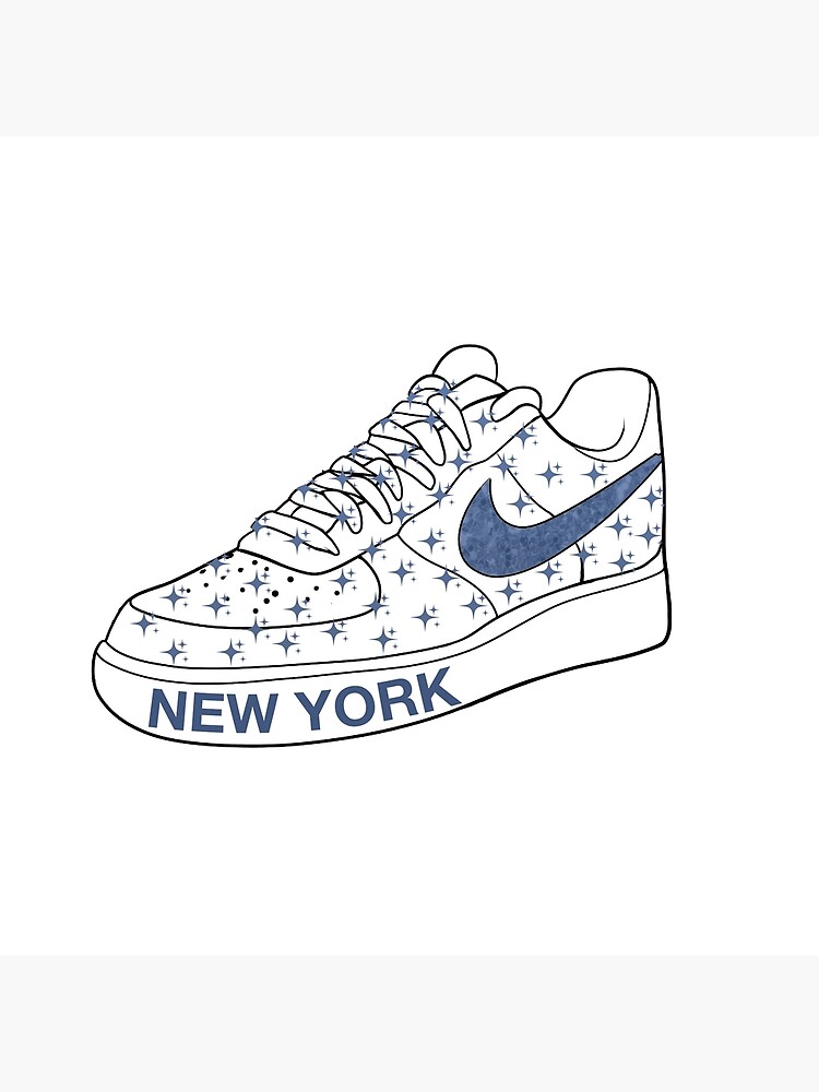 "New York Air Force One Sticker" Poster by Altogether | Redbubble