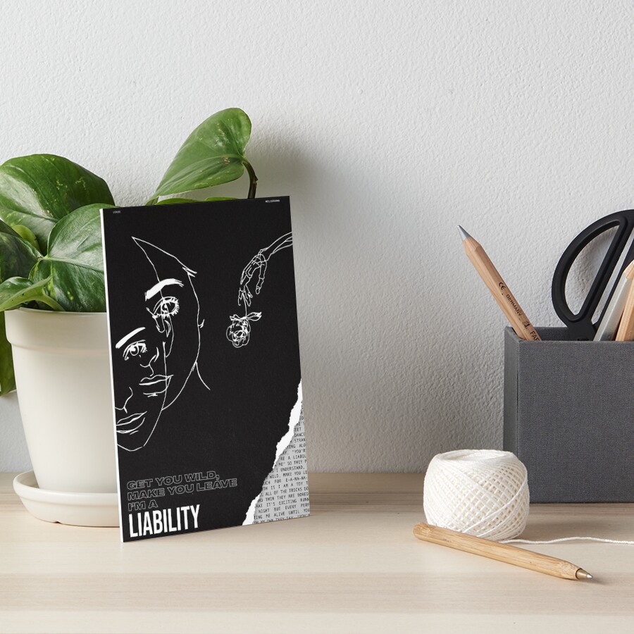 "lorde - liability poster" Poster by feli18 | Redbubble