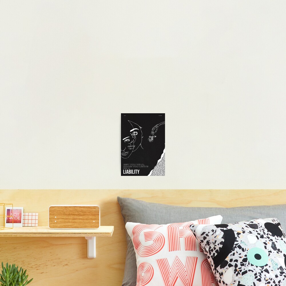 "lorde - liability poster" Poster by feli18 | Redbubble