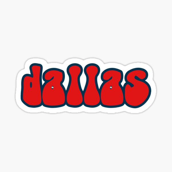 "Dallas" Sticker for Sale by snwalter2001 | Redbubble