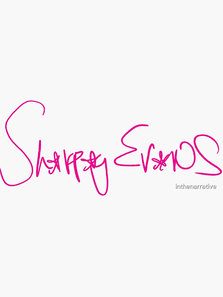"sharpay's signature" Sticker for Sale by inthenarrative | Redbubble