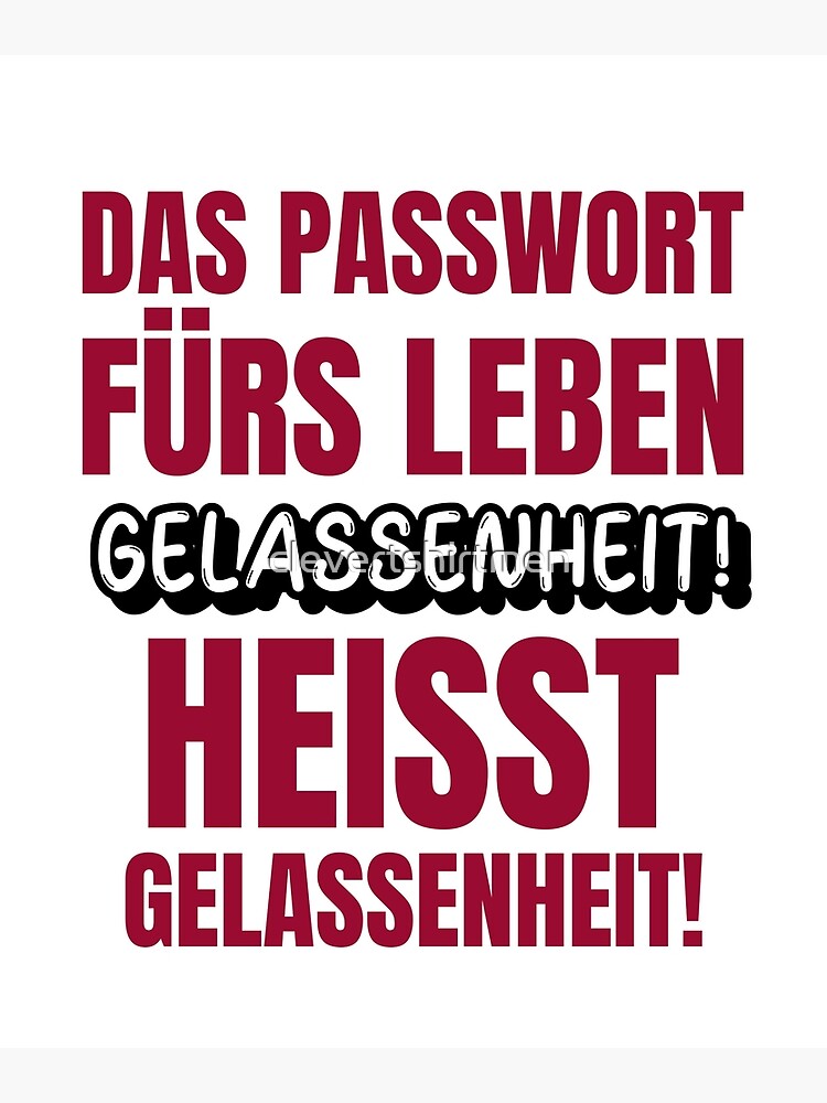 "Beherrsche deine Gedanken, sonst werden sie dich beherrschen." Poster ...