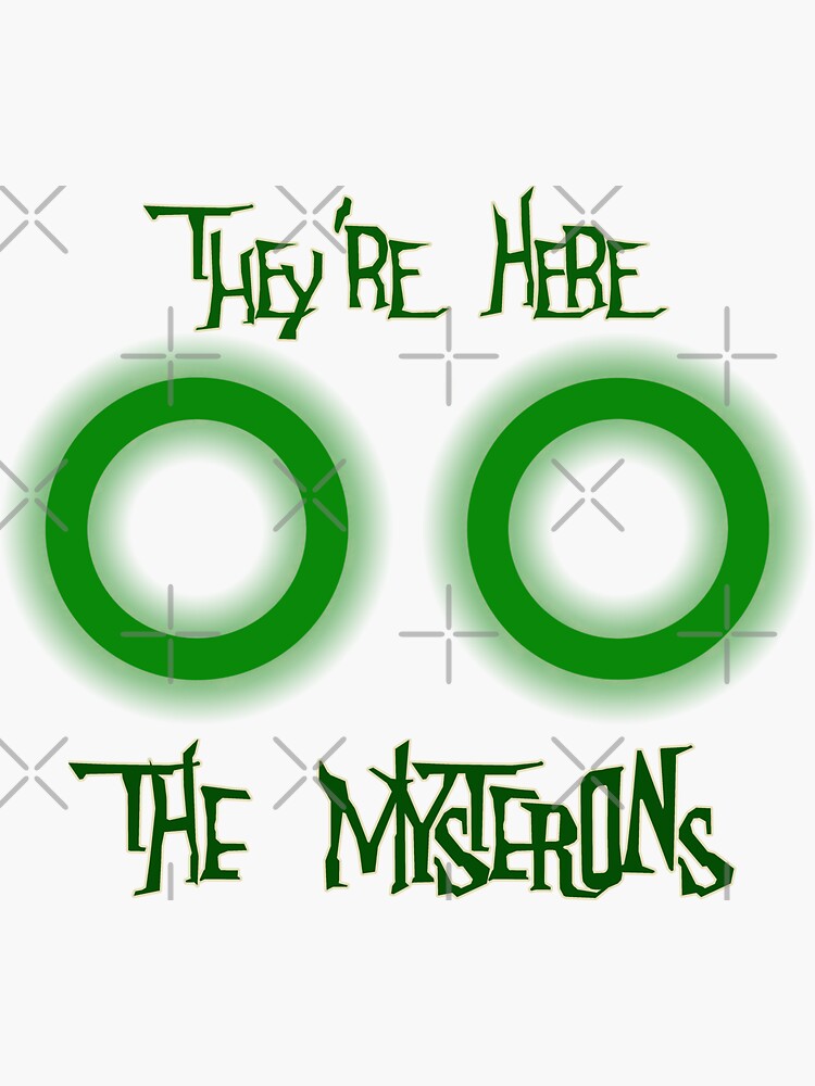 "Mysterons Rings" Sticker for Sale by HappySchnapper | Redbubble