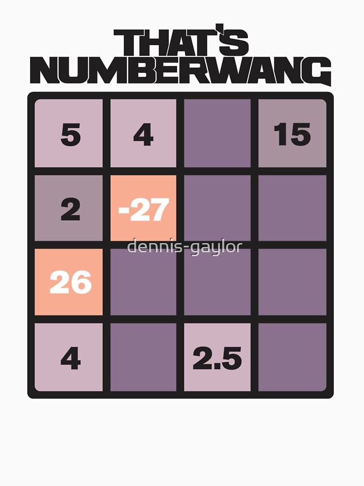"numberwang" T-shirt for Sale by dennis-gaylor | Redbubble | numberwang ...