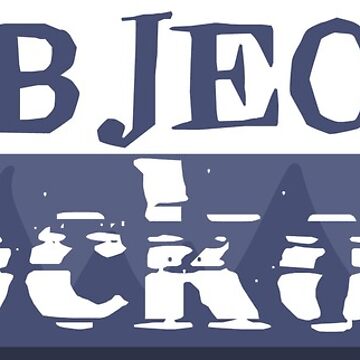 "Object Lockout Logo" Journal for Sale by wuggolo | Redbubble