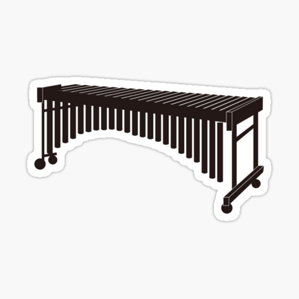 "Marimba Sticker" Sticker by diapason | Redbubble