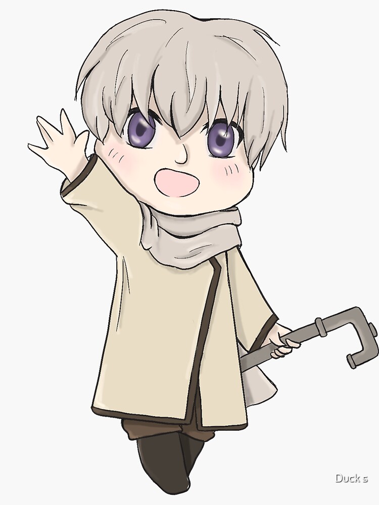 "Friendly chibi Russia " Sticker by Milllah | Redbubble