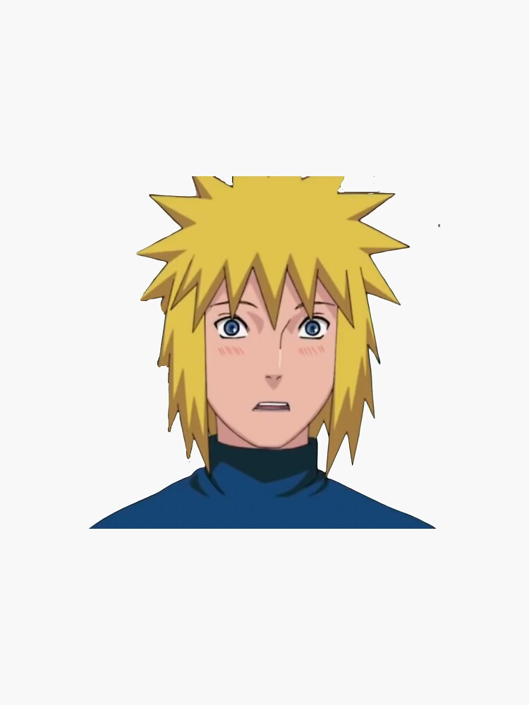"Minato- Natuto" Sticker for Sale by whatsupitzbri | Redbubble