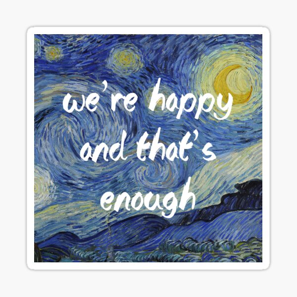 "Starry musical - Sunlight and Storms" Sticker by neenkah | Redbubble